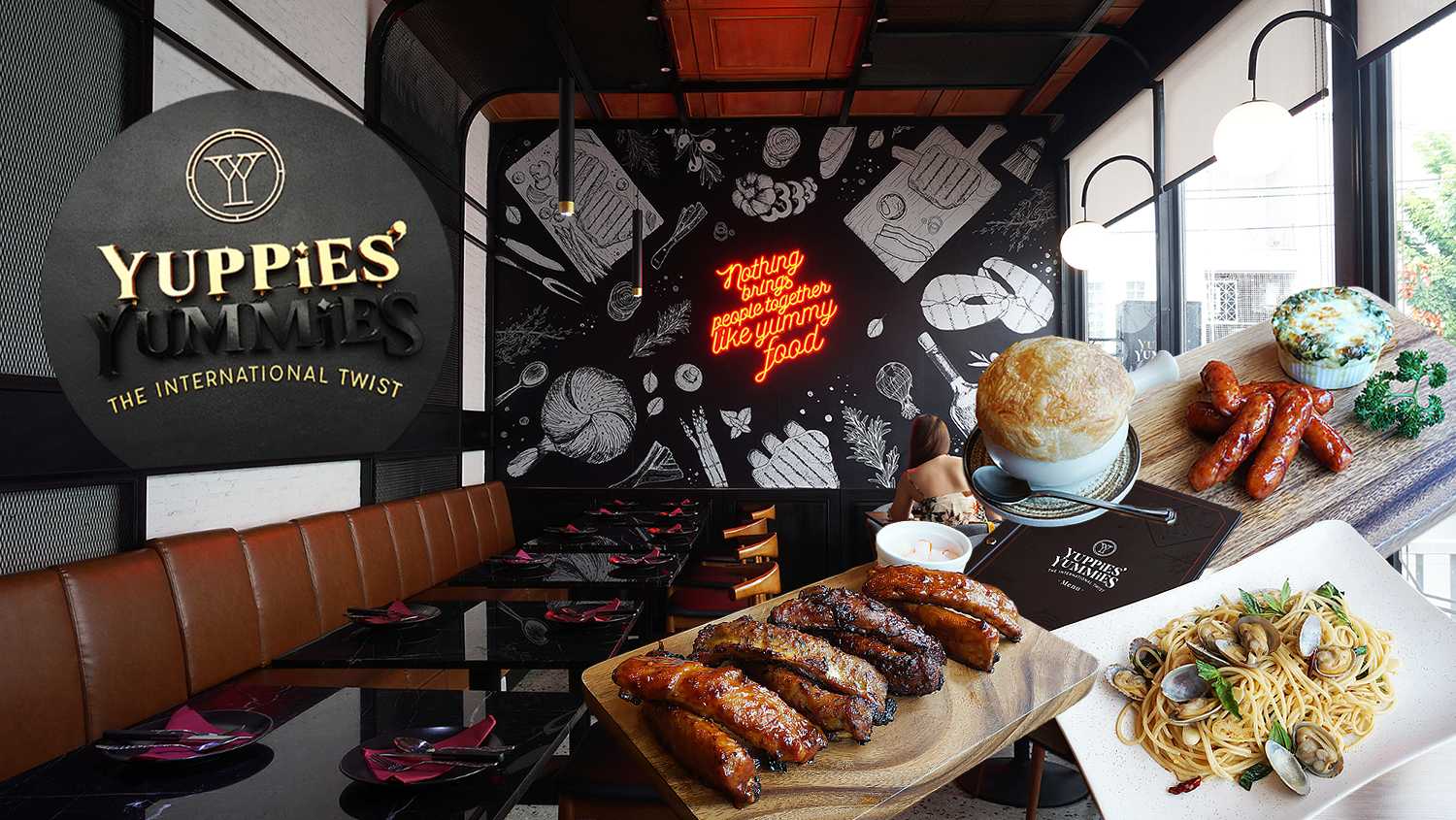 จัดปายยยย International Twist อาหารนานาชาติถูกปากคนไทย ที่ Yuppies ...